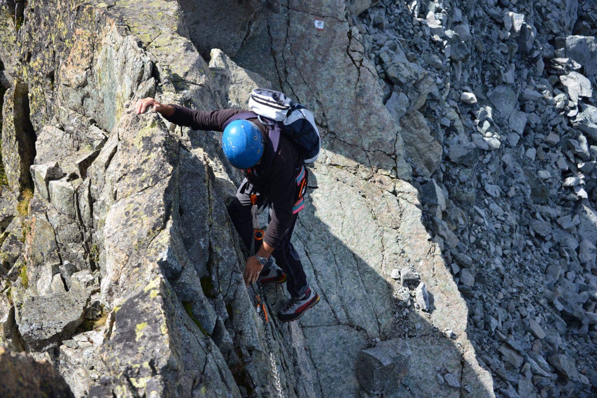 Ferrata al Sentiero dei Fiori al Tonale
