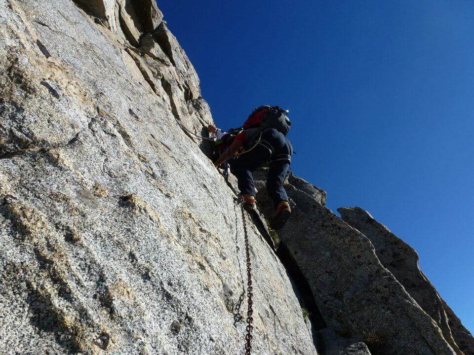 Ferrata al Sentiero dei Fiori al Tonale