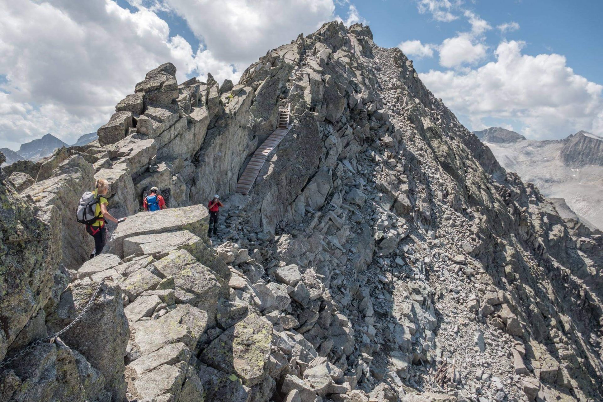 Ferrata al Sentiero dei Fiori al Tonale