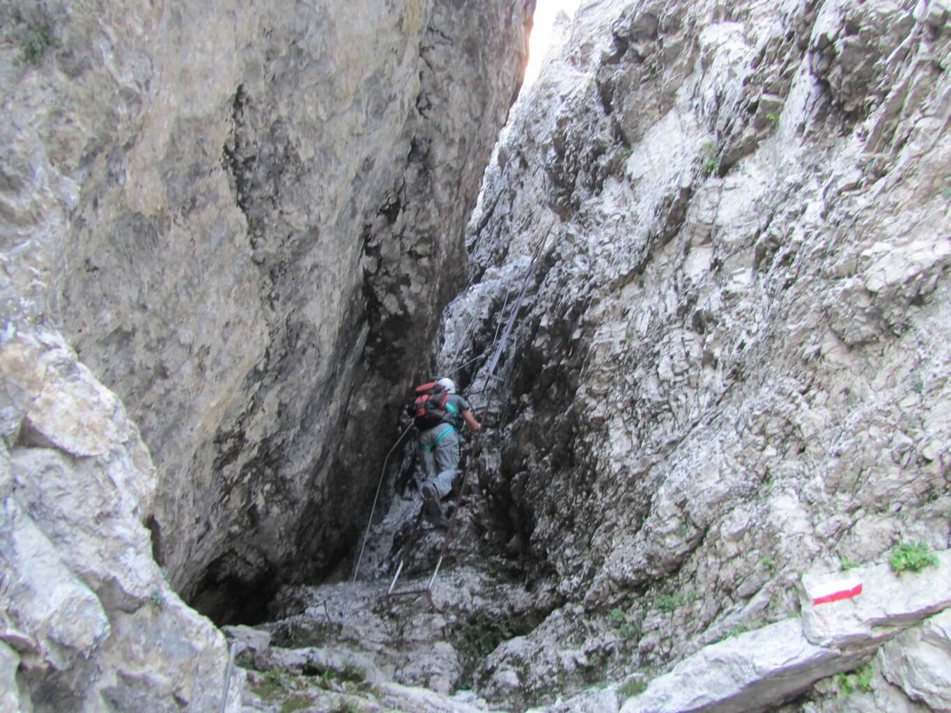 Via Ferrata Piero Rossi ex Marmol