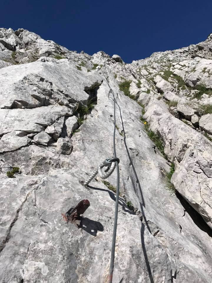 Ferrata Amici della Montagna allo Zermula
