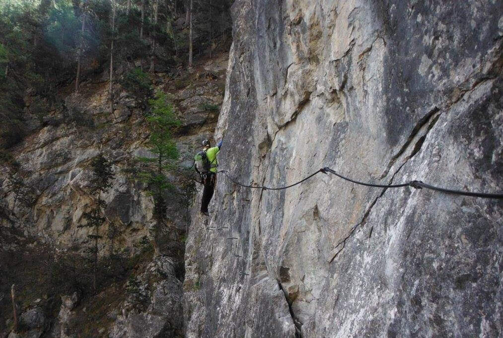 Via Ferrata of the Bunker