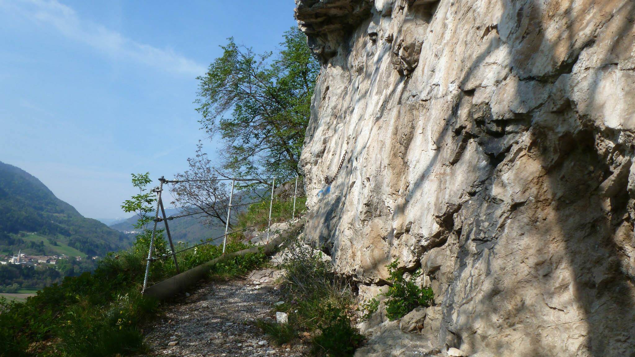 Ferrata di Preore o Sentiero Artpinistico