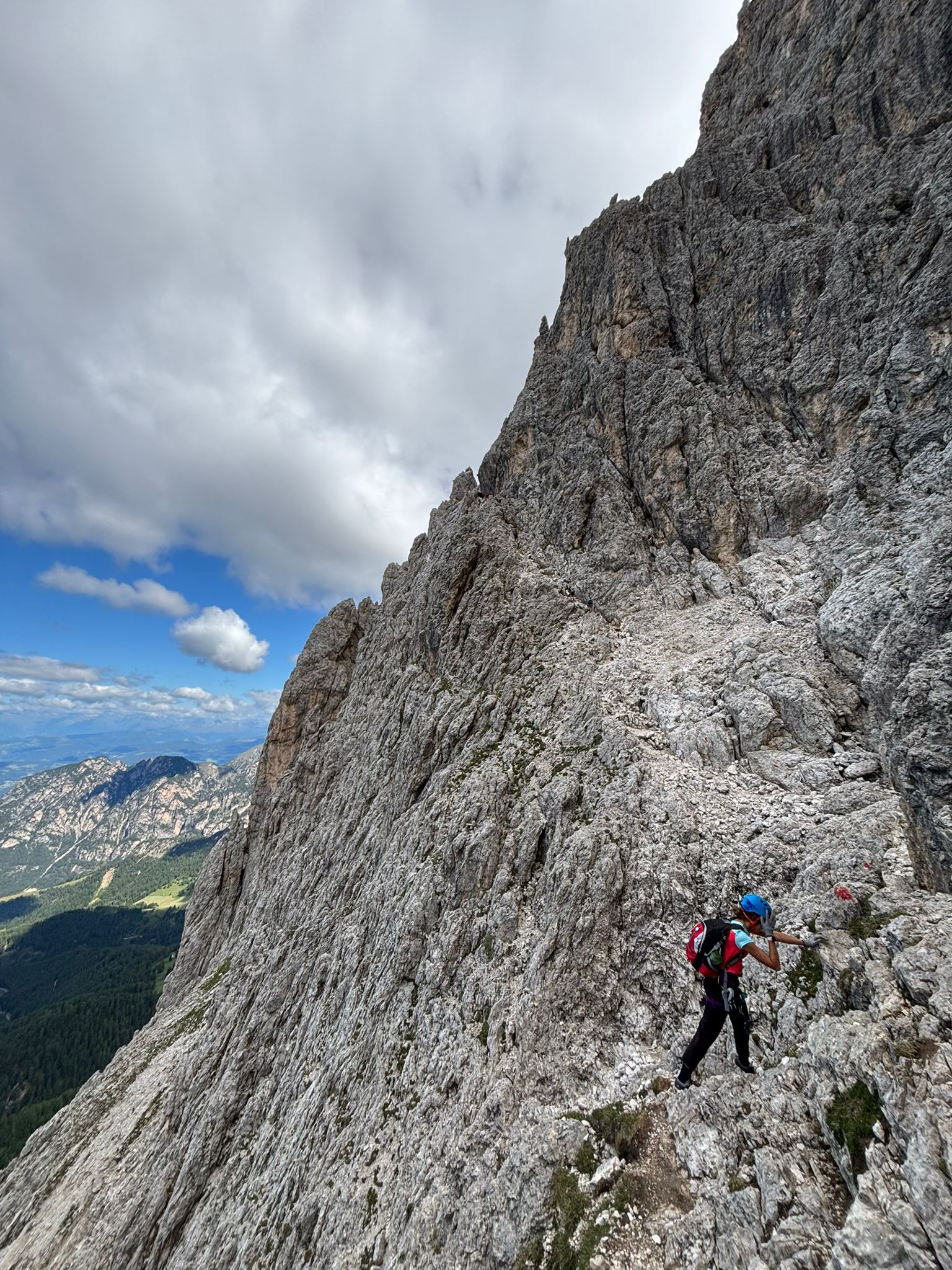 Via Ferrata to Passo Santner