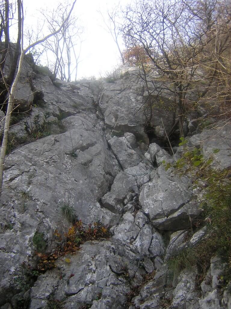 Sentiero Attrezzato della Vergella