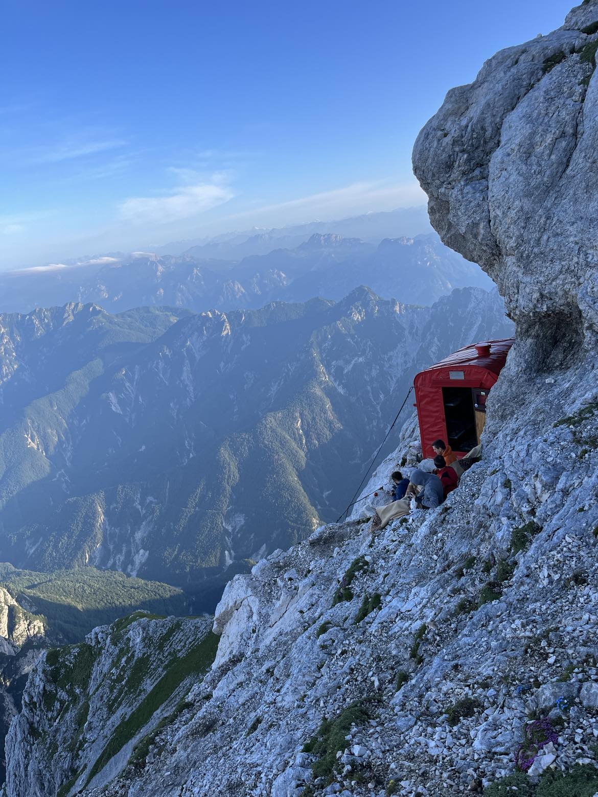 Via Ferrata Amalia at Jof Montasio